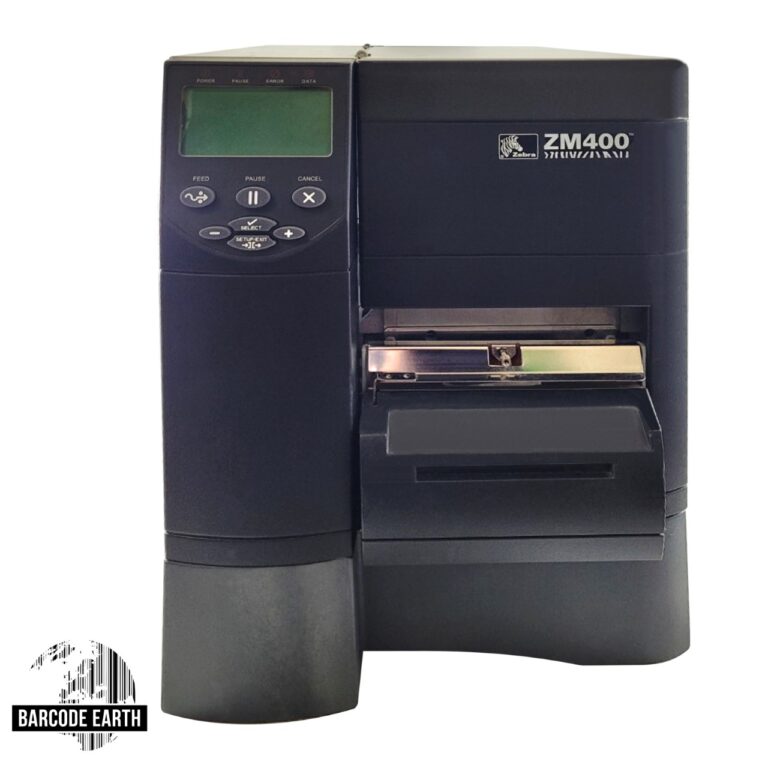 Zebra ZM400-2001-1100T Barcode Label Printer with Cutter! – Barcodeearth